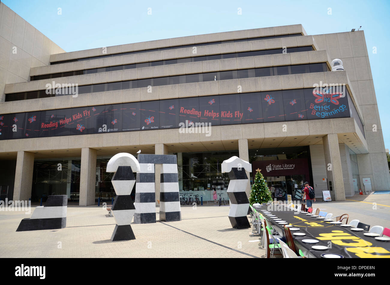 Perth library in Perth, Western Australia Stock Photo - Alamy