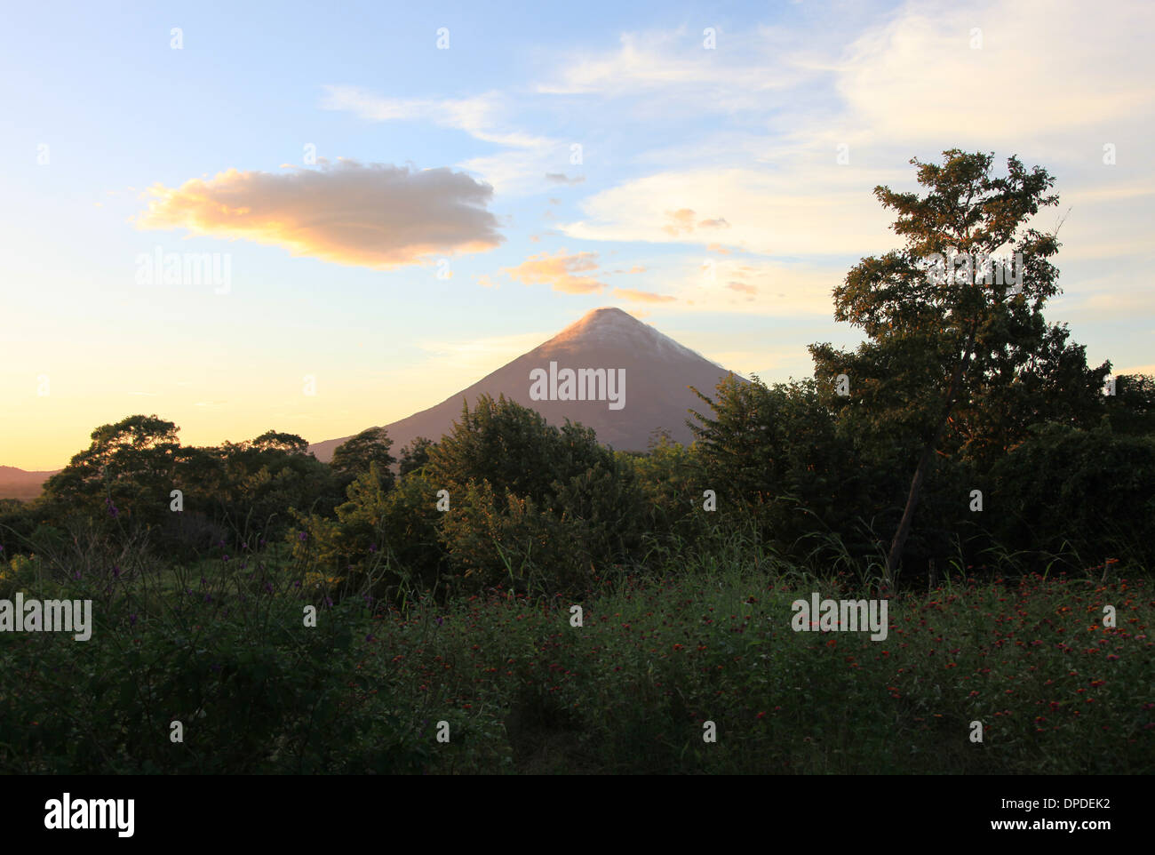 Concepción Volcano Isla de Ometepe Nicaragua Stock Photo - Alamy