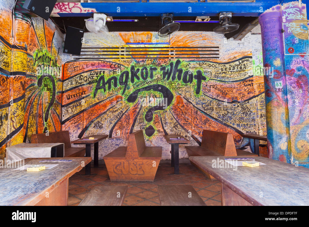 Angkor What? bar in Pub Street, Siem Reap, Cambodia Stock Photo - Alamy