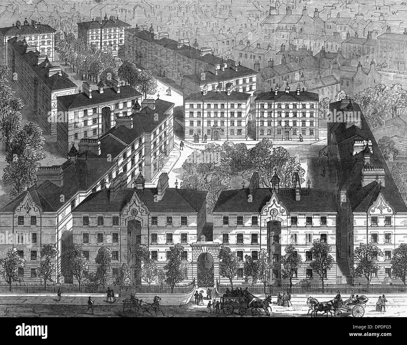 Peabody buildings hi-res stock photography and images - Alamy