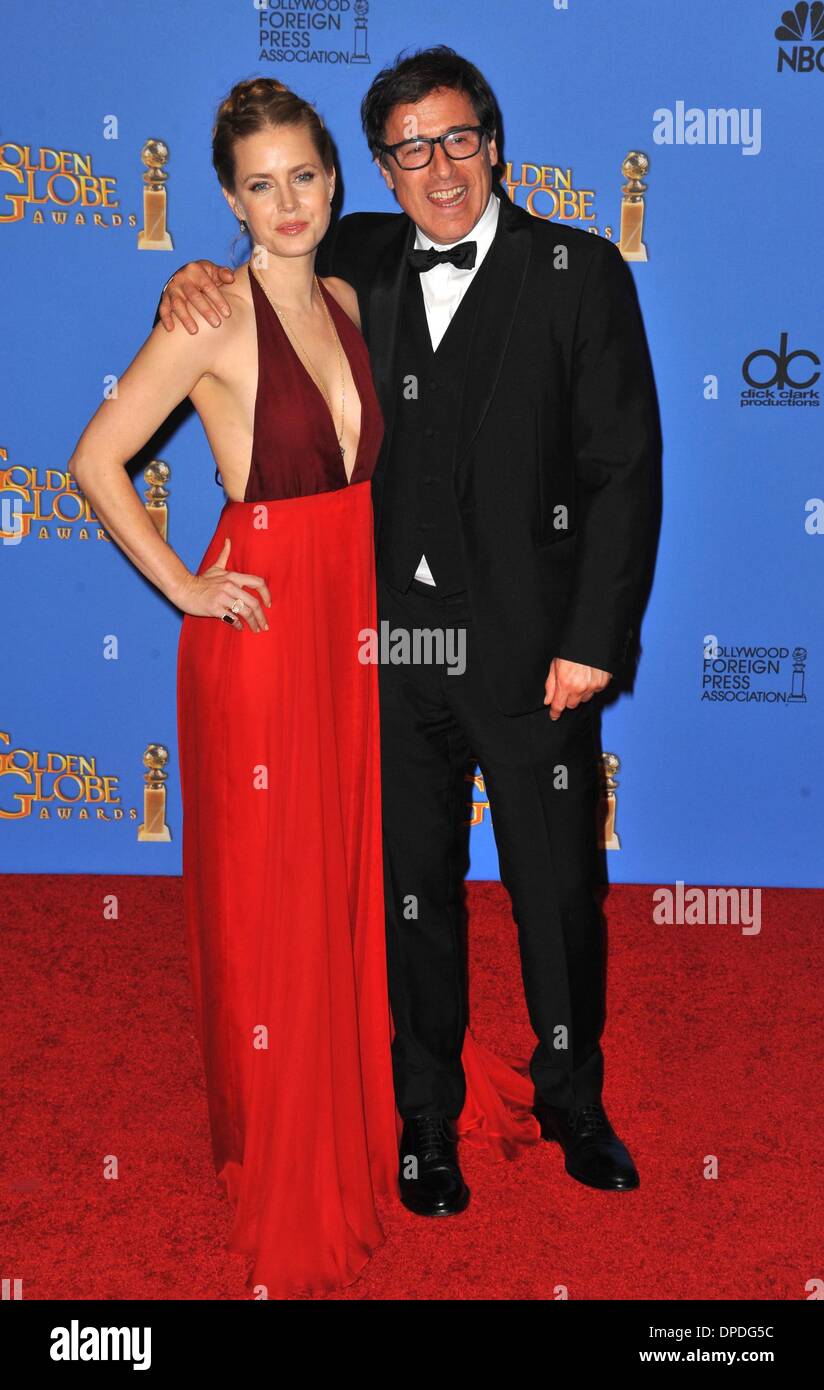 Los Angeles, CA, USA. 12th Jan, 2014. Amy Adams, David O. Russell in ...