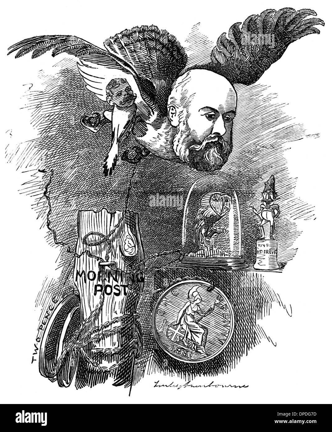 Press cartoons Black and White Stock Photos & Images - Alamy