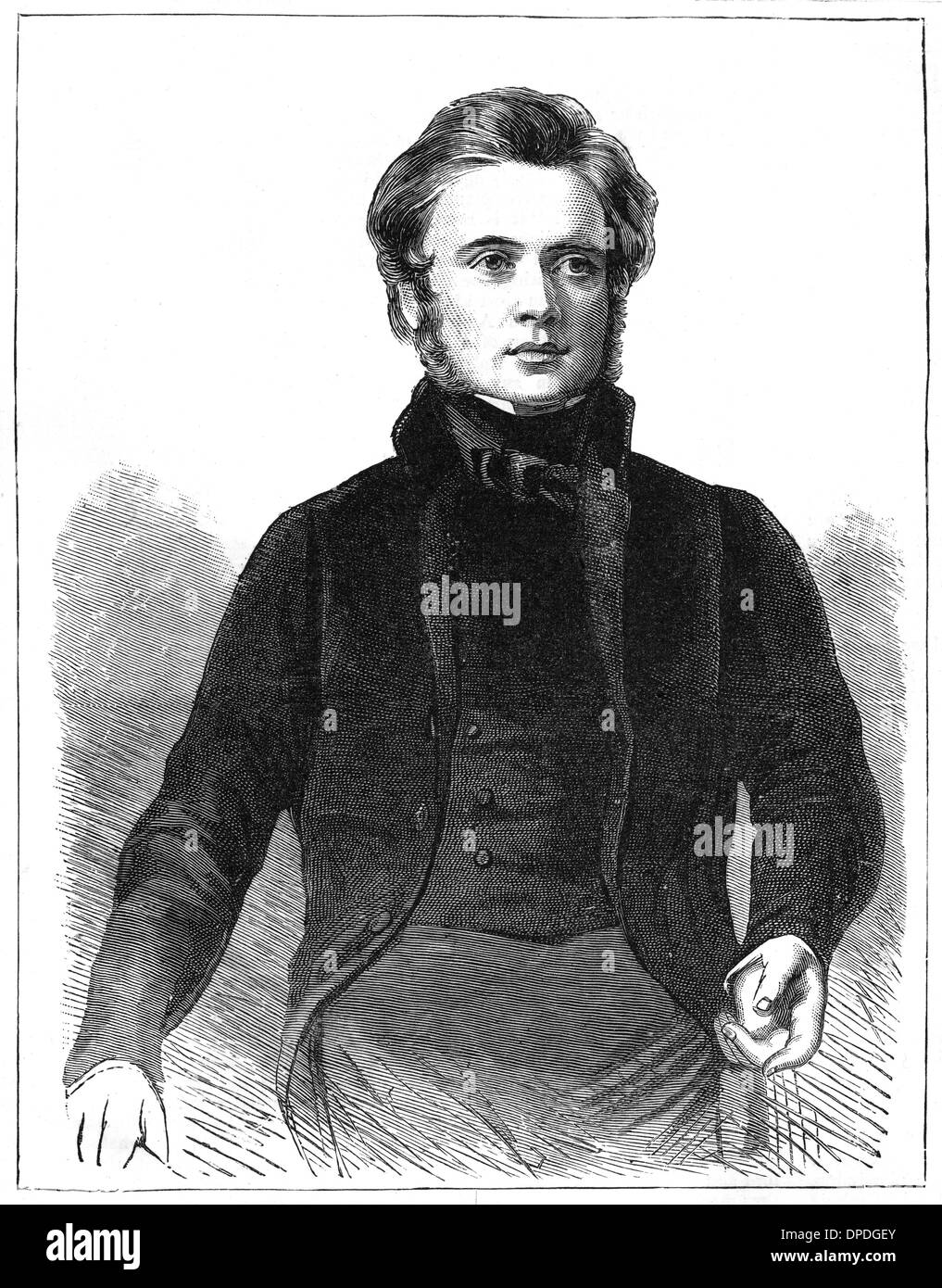 JOHN BRIGHT AT AGE 32 Stock Photo - Alamy
