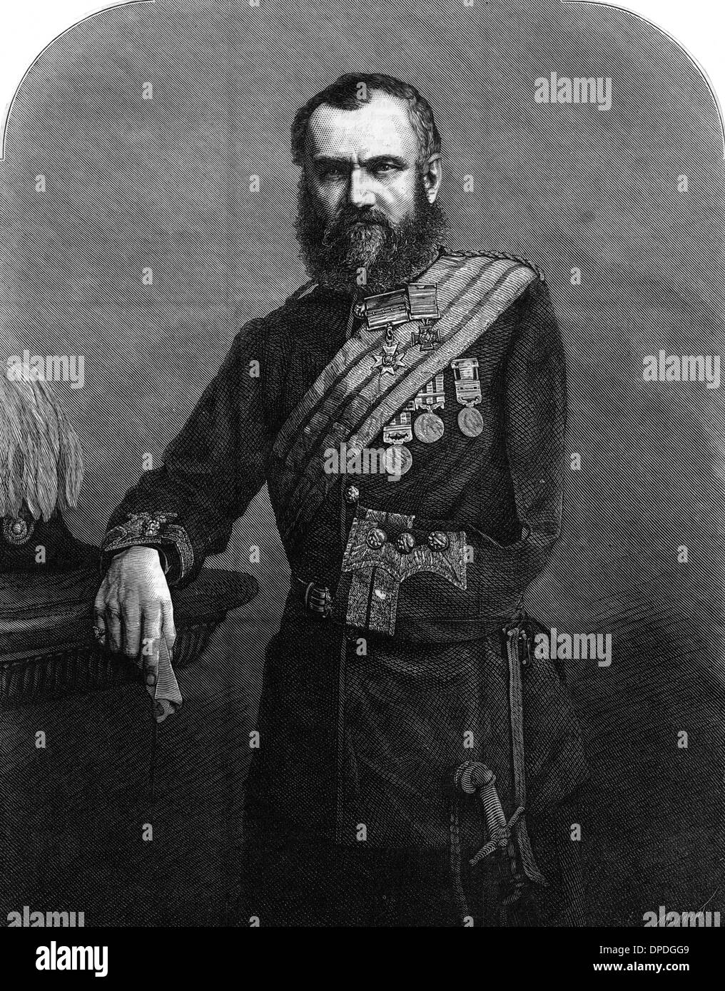 SIR SAMUEL BROWNE Stock Photo - Alamy