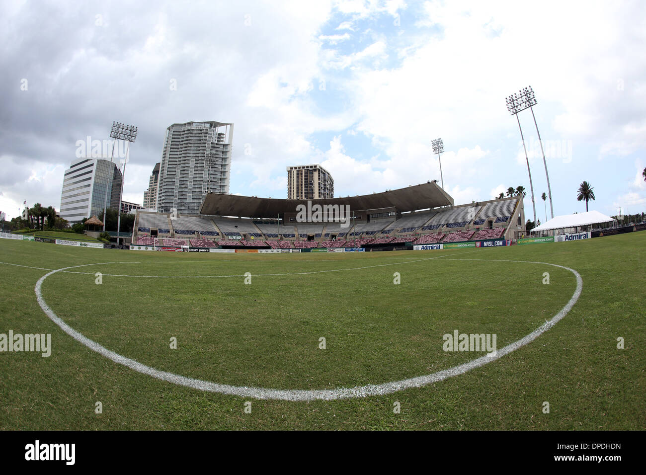 General views of the Al Lang Stadium, St Petersburg, Florida home of ...