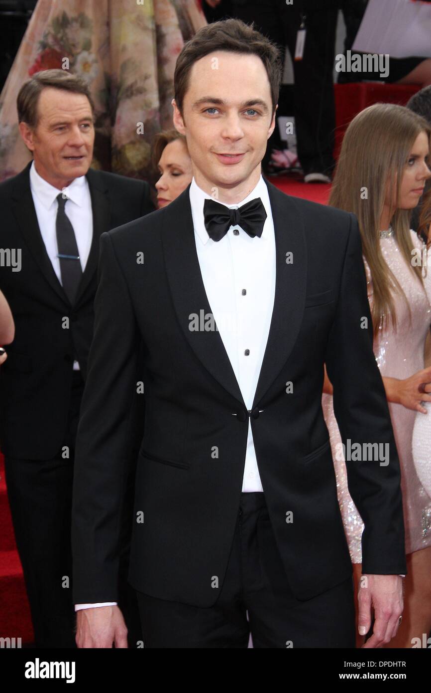 Los Angeles, California, USA. 12th Jan, 2014. Jim Parsons arriving at ...