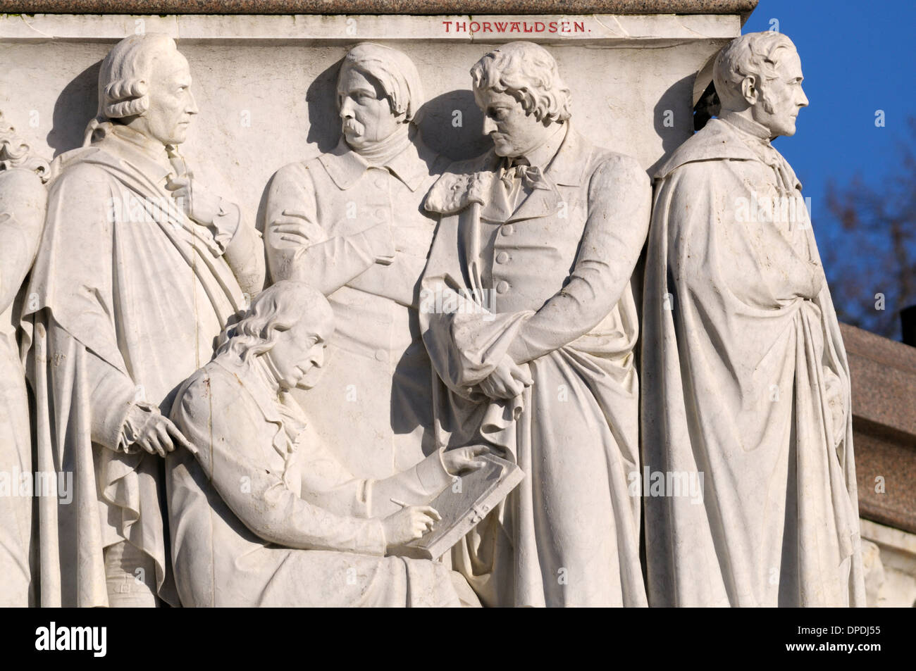 London, England, UK. Albert Memorial (1872) in Kensington Gardens ...