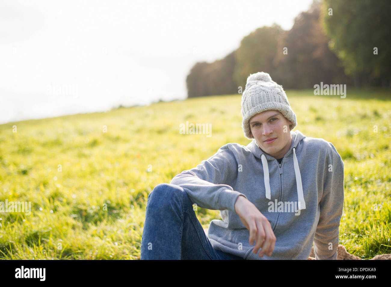 Cool young man hat hi-res stock photography and images - Alamy