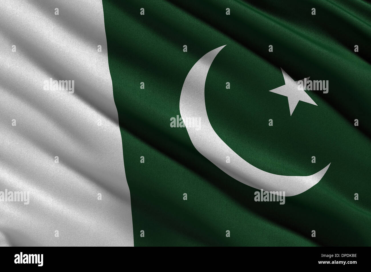 Flag of Pakistan Stock Photo - Alamy
