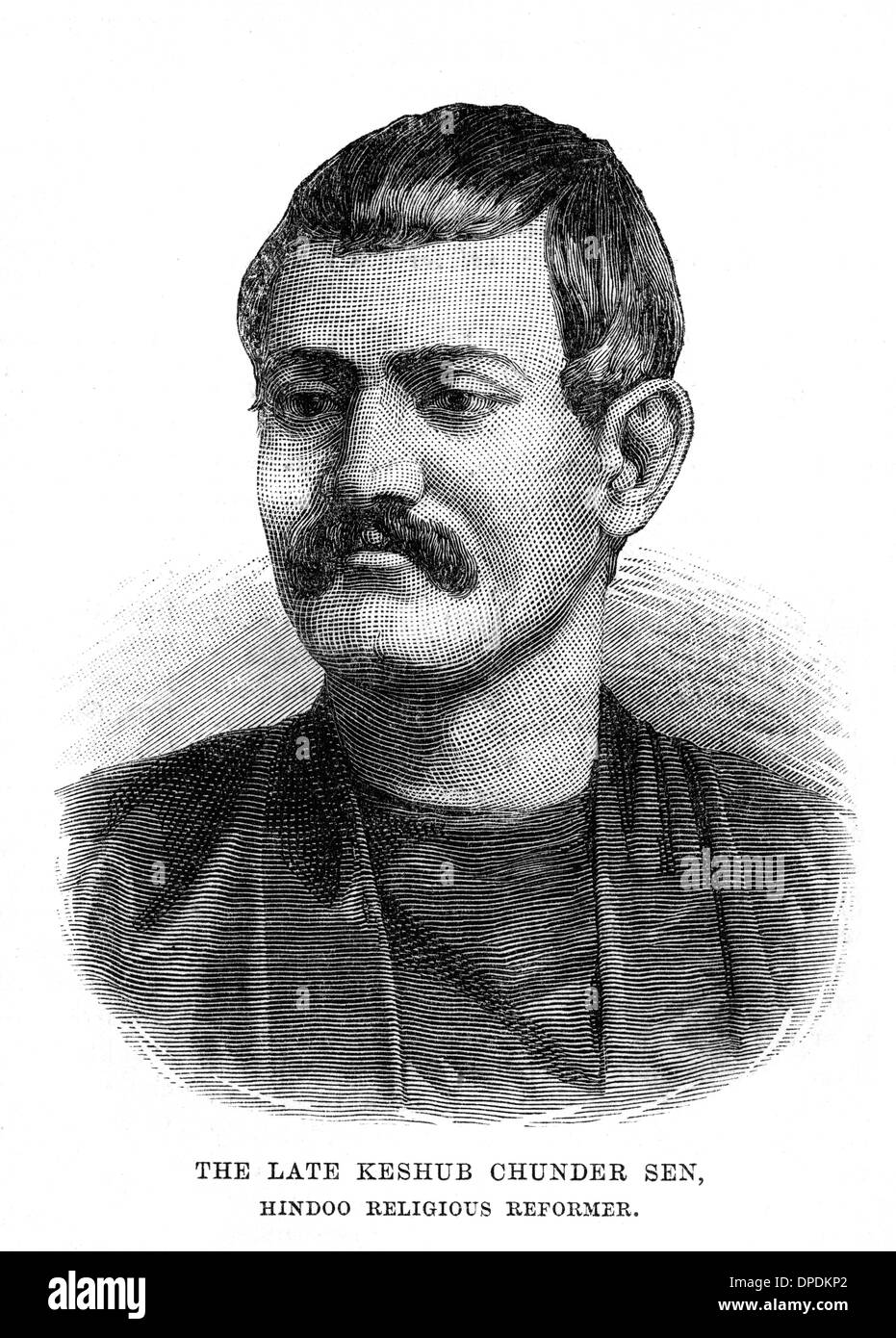 KESHUB CHUNDER SEN Stock Photo - Alamy