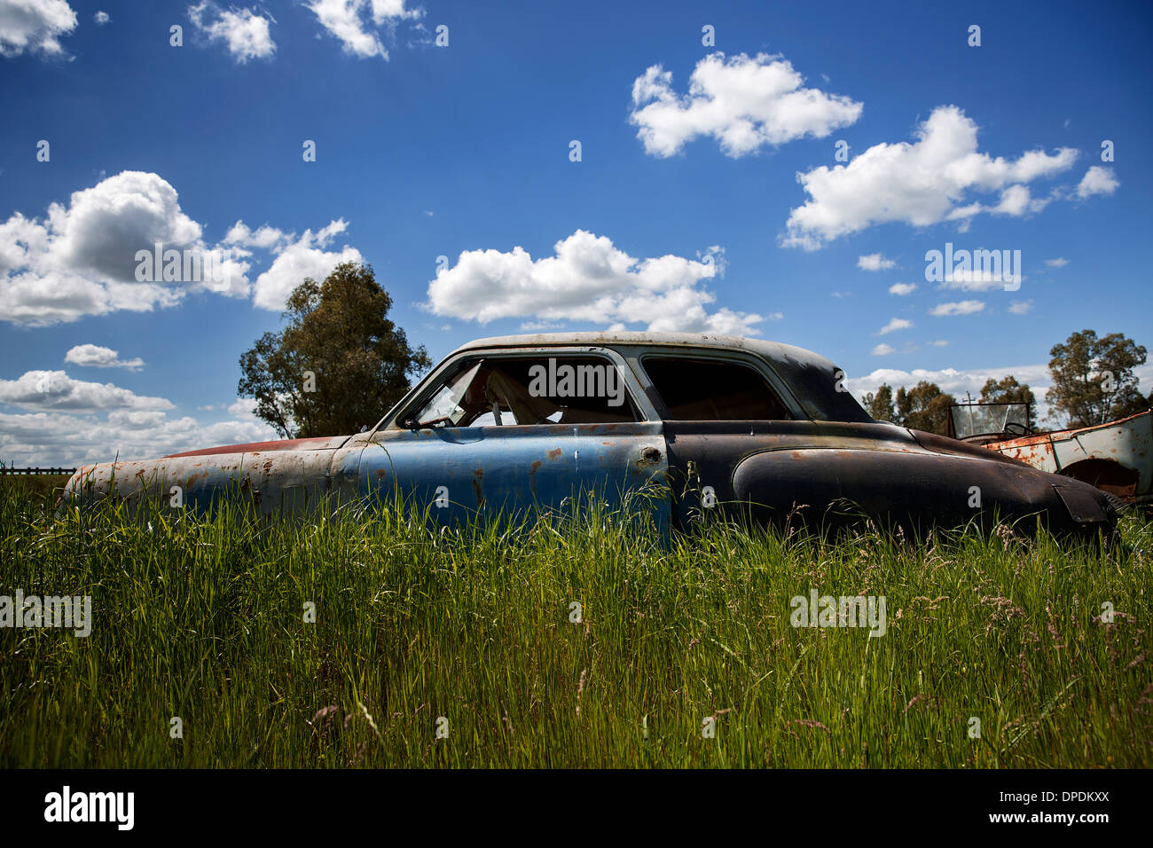 Abandoned vintage american cars hi-res stock photography and images - Alamy