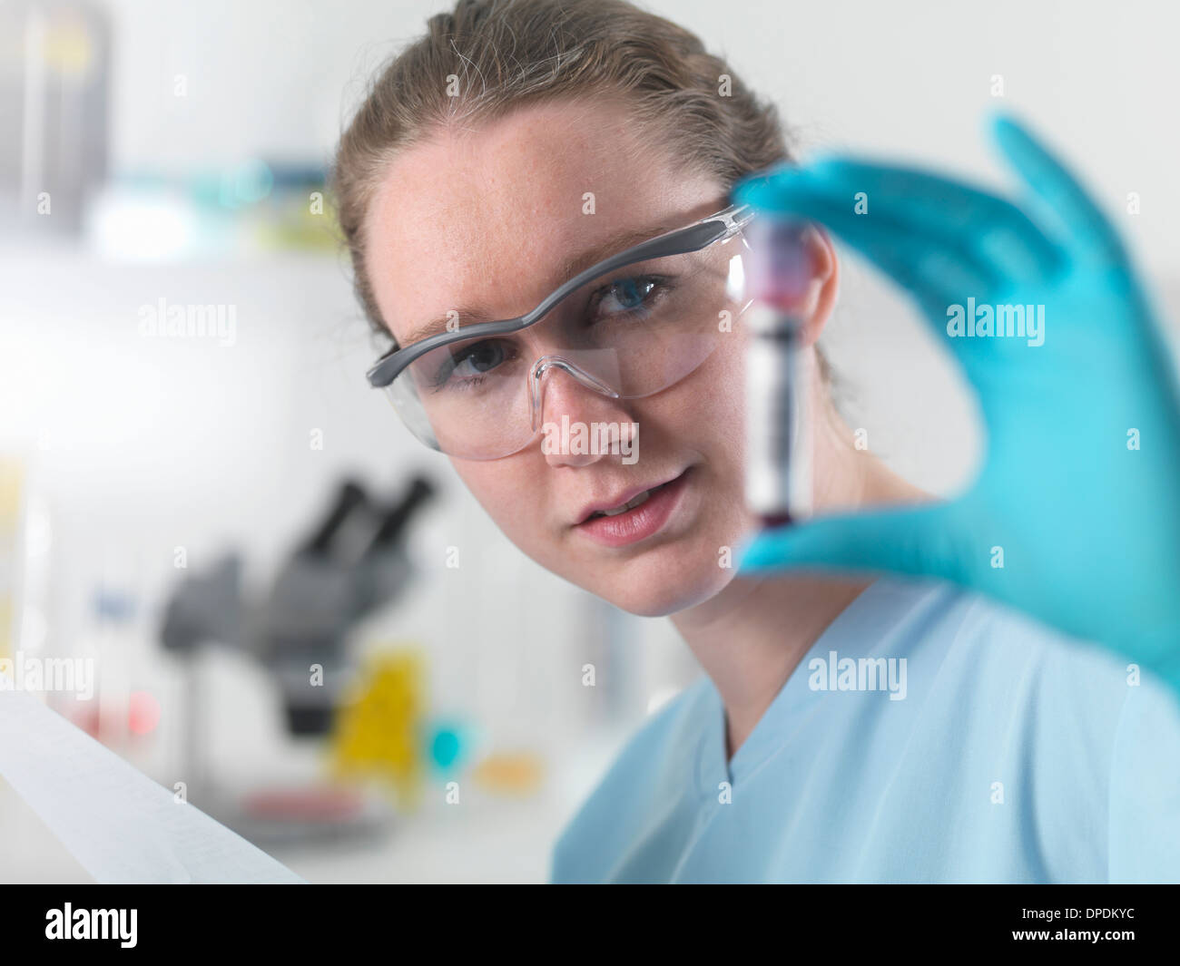 Blood sample label hi-res stock photography and images - Alamy