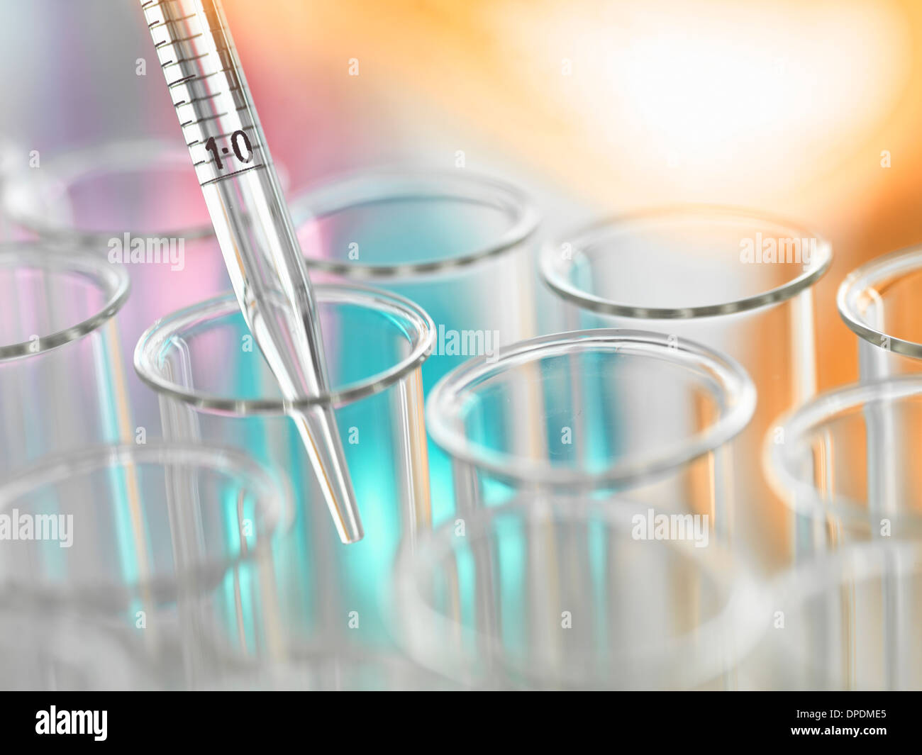 Graduated Pipette Laboratory Apparatus