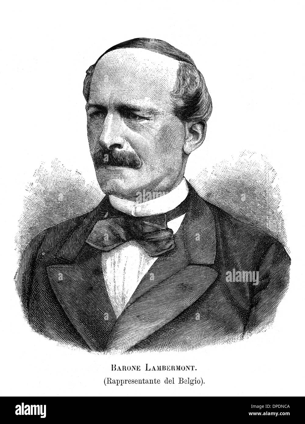 AUGUSTE BARON LAMBERMONT Stock Photo - Alamy