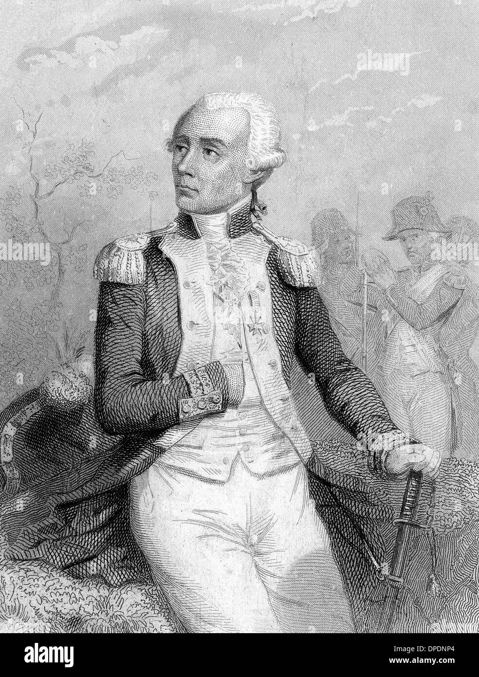 Marquis de lafayette hi-res stock photography and images - Alamy