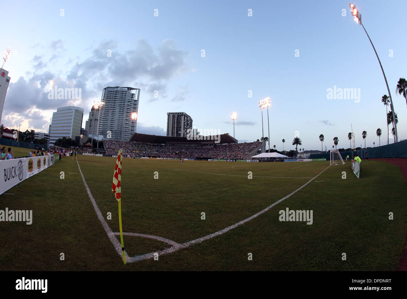 General views of the Al Lang Stadium, St Petersburg, Florida home of ...