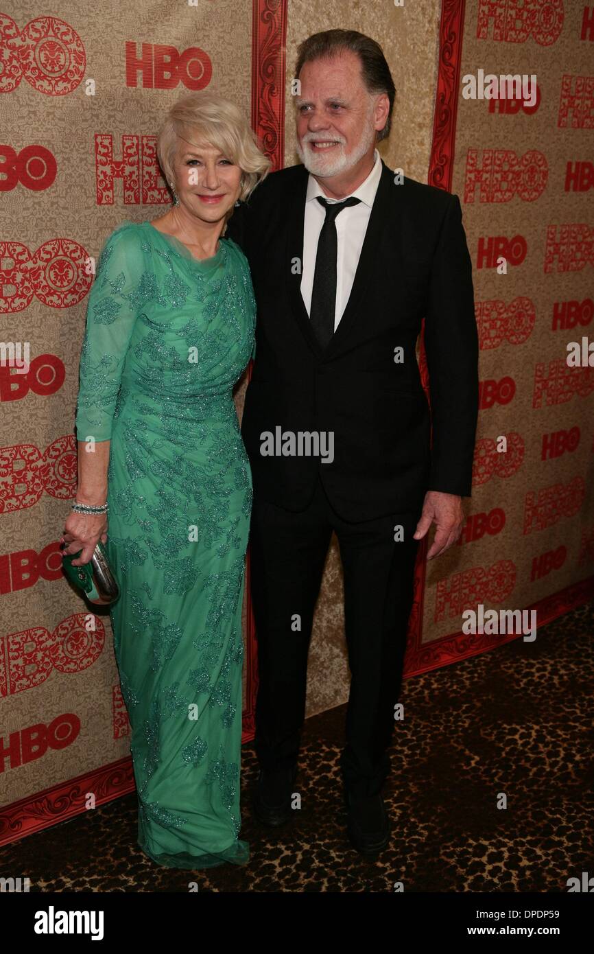 Beverly Hills, CA, . 12th Jan, 2014. Helen Mirren, Taylor Hackford at ...