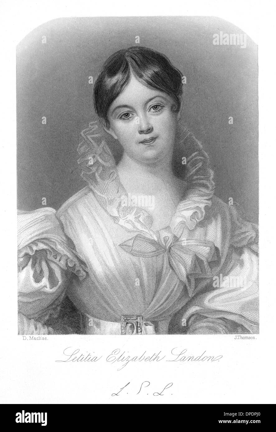 LETITIA LANDON - 6 Stock Photo - Alamy