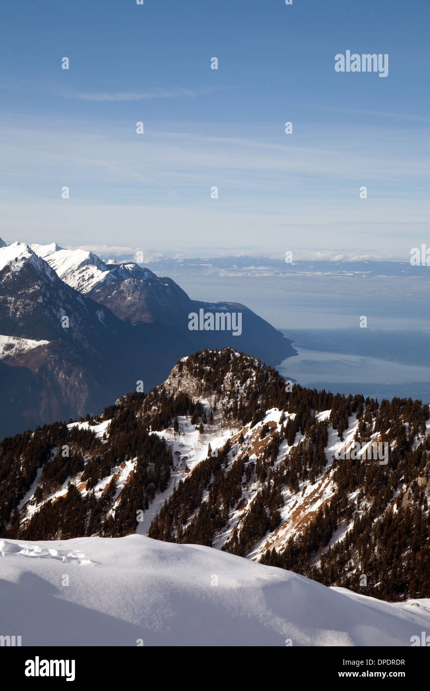 Lac leman switzerland view hi-res stock photography and images - Alamy