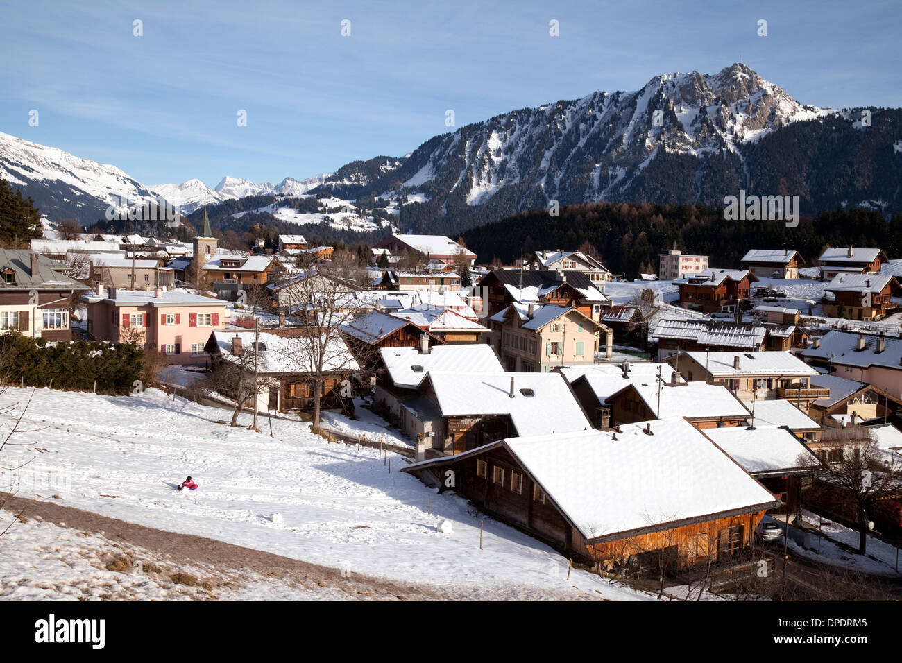 Leysin switzerland hi-res stock photography and images - Alamy