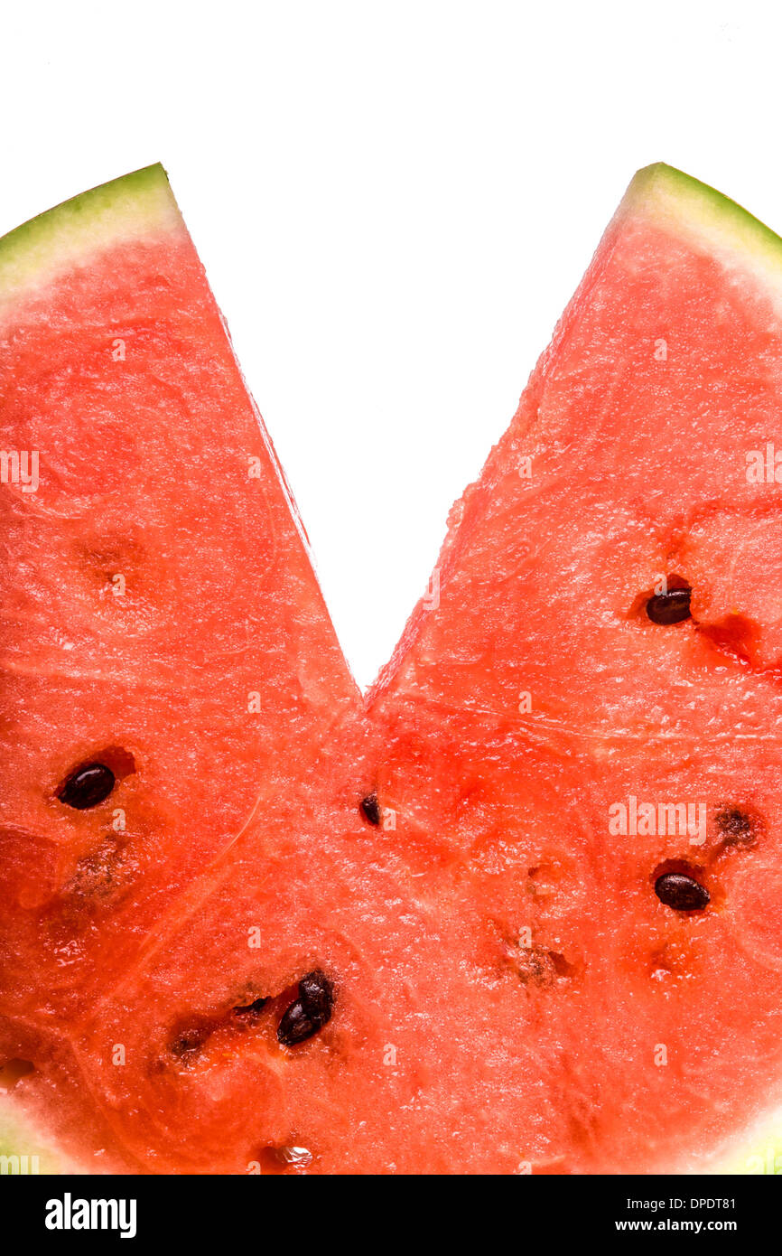 Slice of watermelon with pips hi-res stock photography and images - Alamy