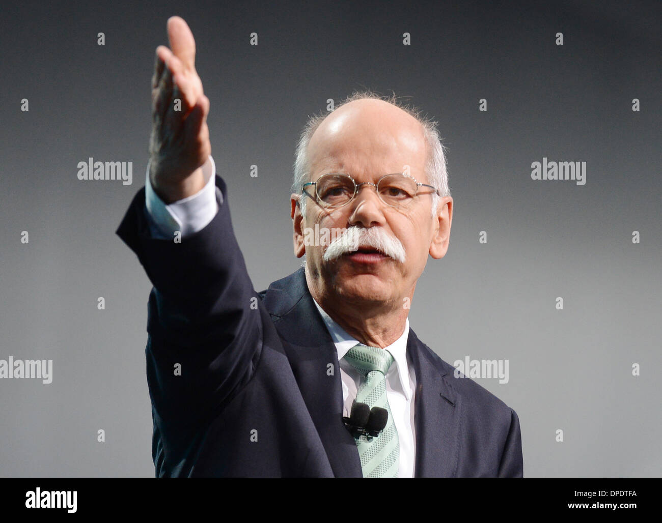 Detroit, USA. 13th Jan, 2014. Chairman of Daimler AG and Head of ...