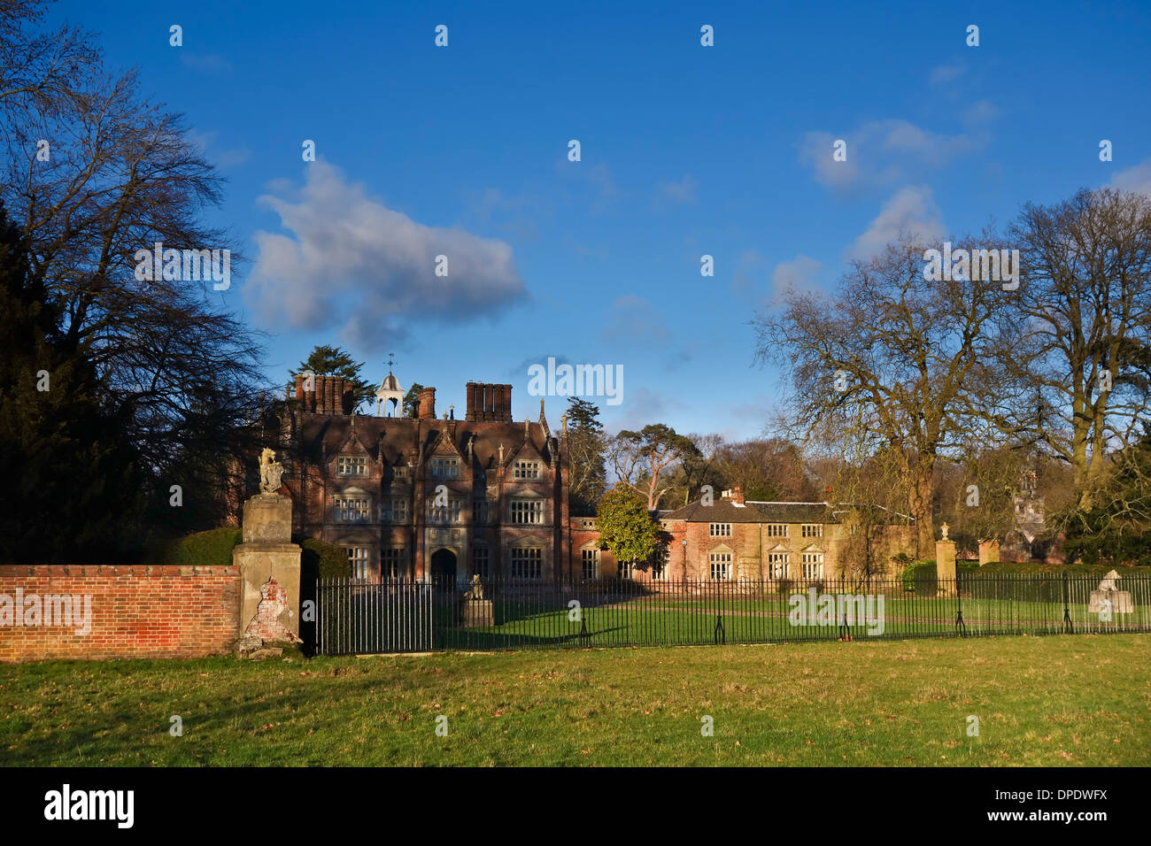 Heydon Hall Norfolk England UK Stock Photo - Alamy