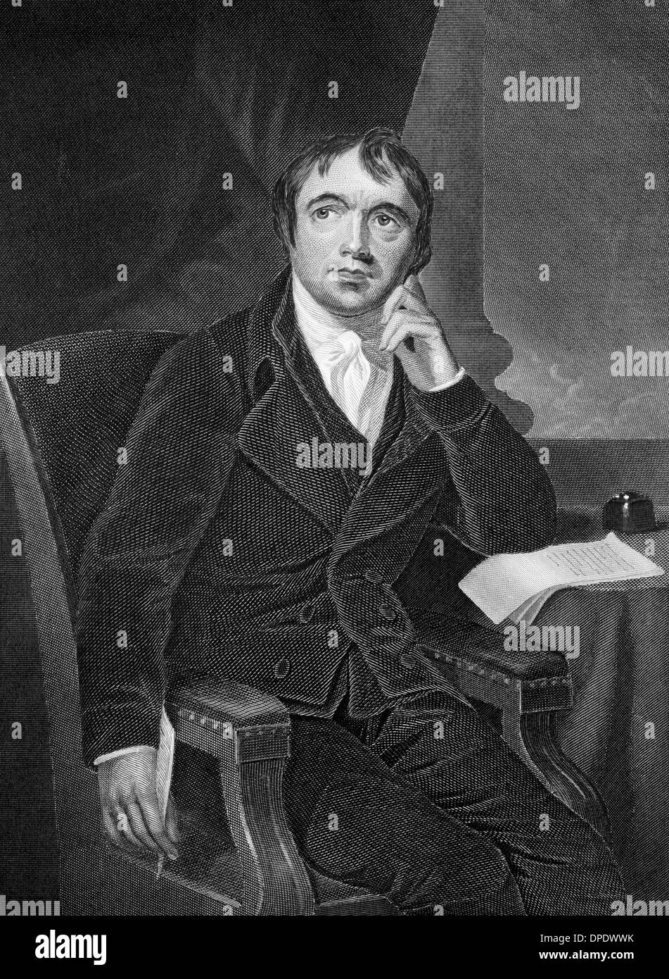 John Philpot Curran (1750-1817) on engraving from 1873. Irish orator ...