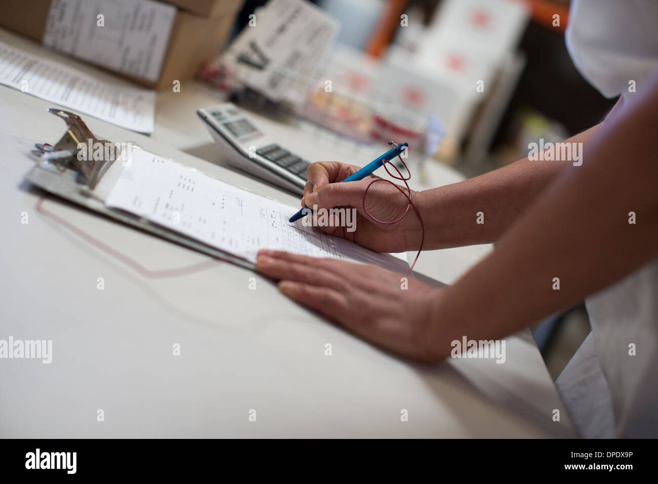 Factory clipboard hi-res stock photography and images - Alamy