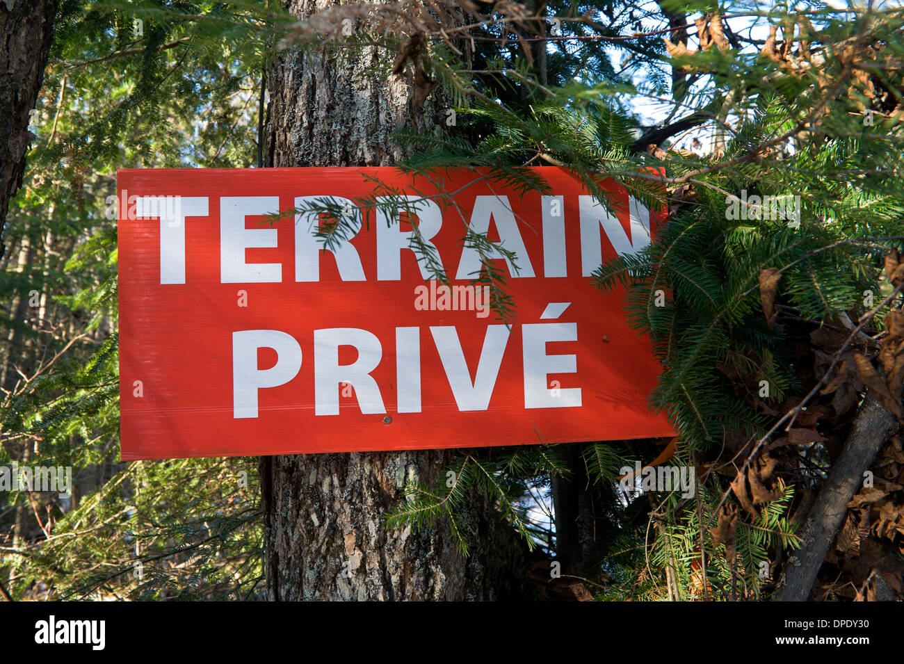 Terrain prive hi-res stock photography and images - Alamy