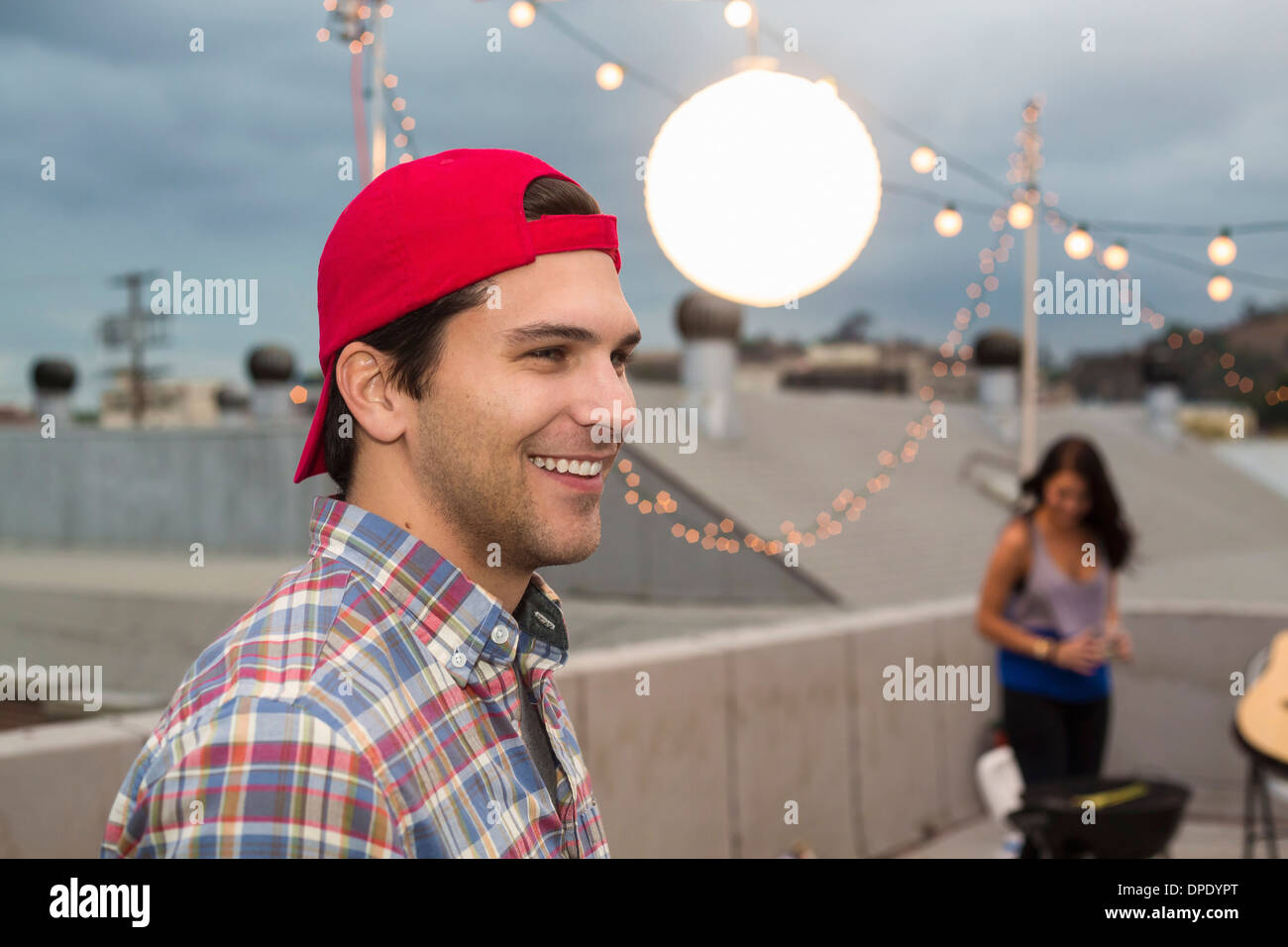 Man with baseball cap hi-res stock photography and images - Alamy