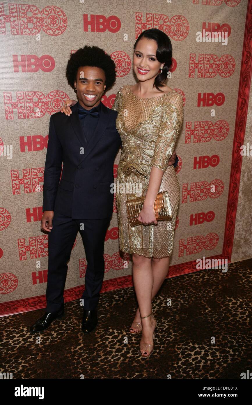 Nathalie Emmanuel at arrivals for HBO 2014 Golden Globes After Party ...