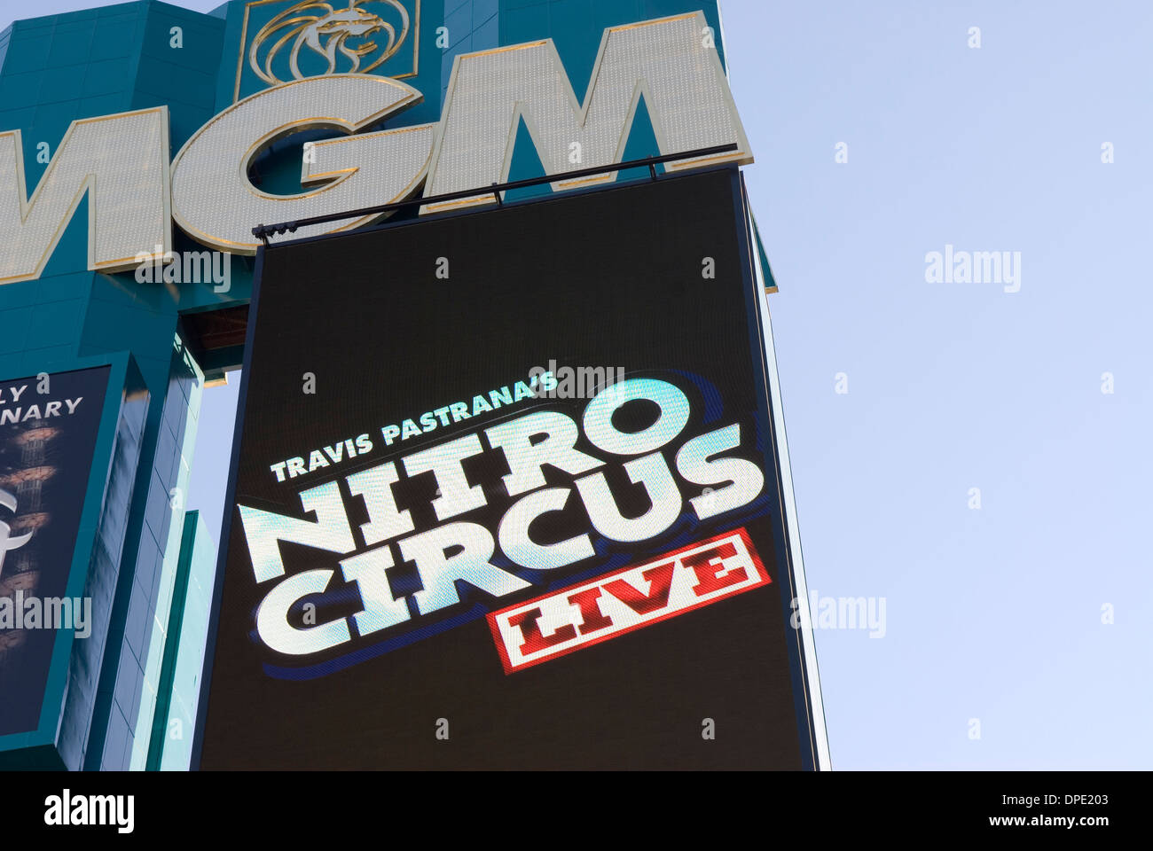 MGM Grand Hotel and Casino Sign Las Vegas Nevada USA Stock Photo - Alamy