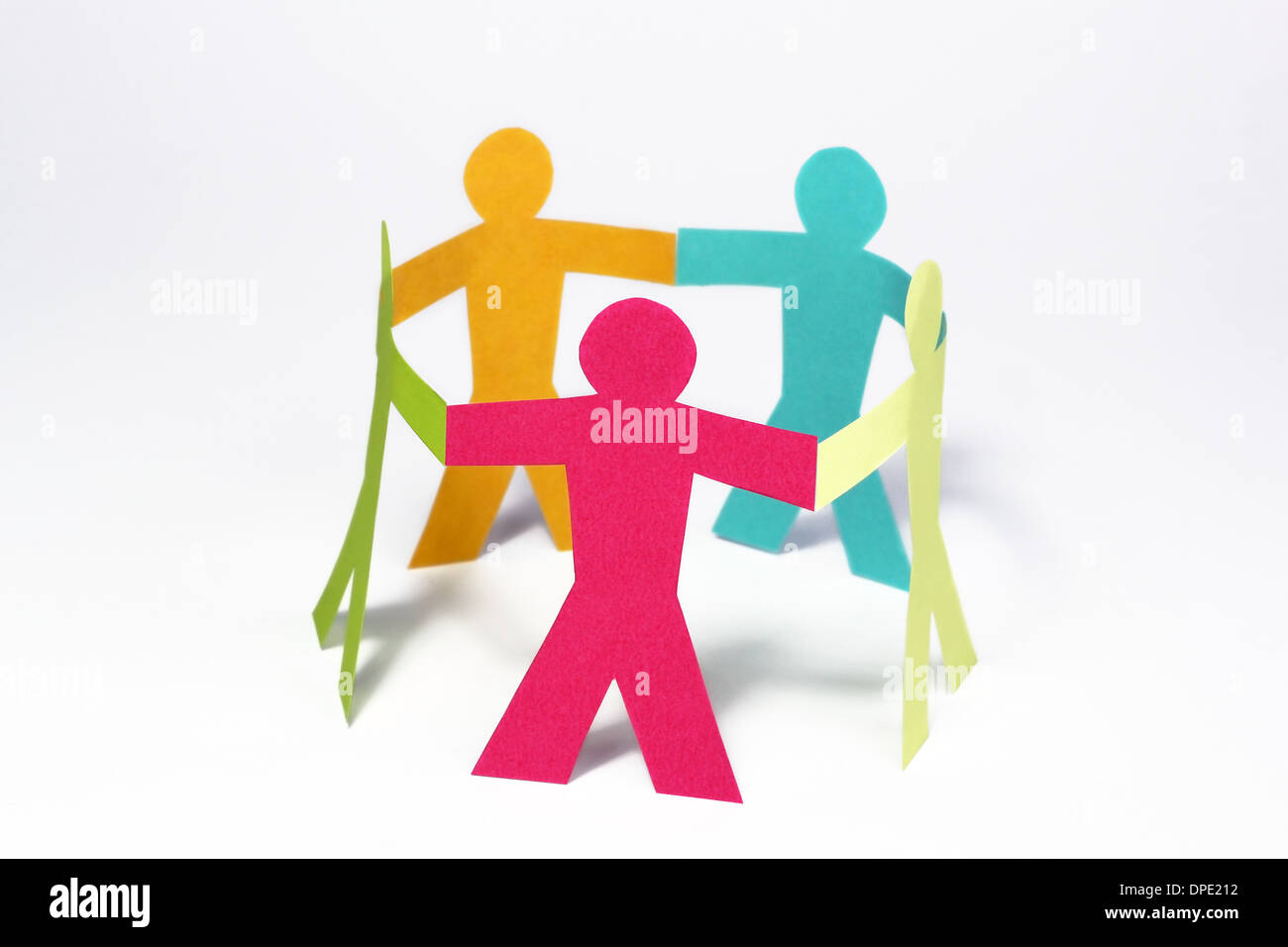 Linked together cutout hi-res stock photography and images - Alamy