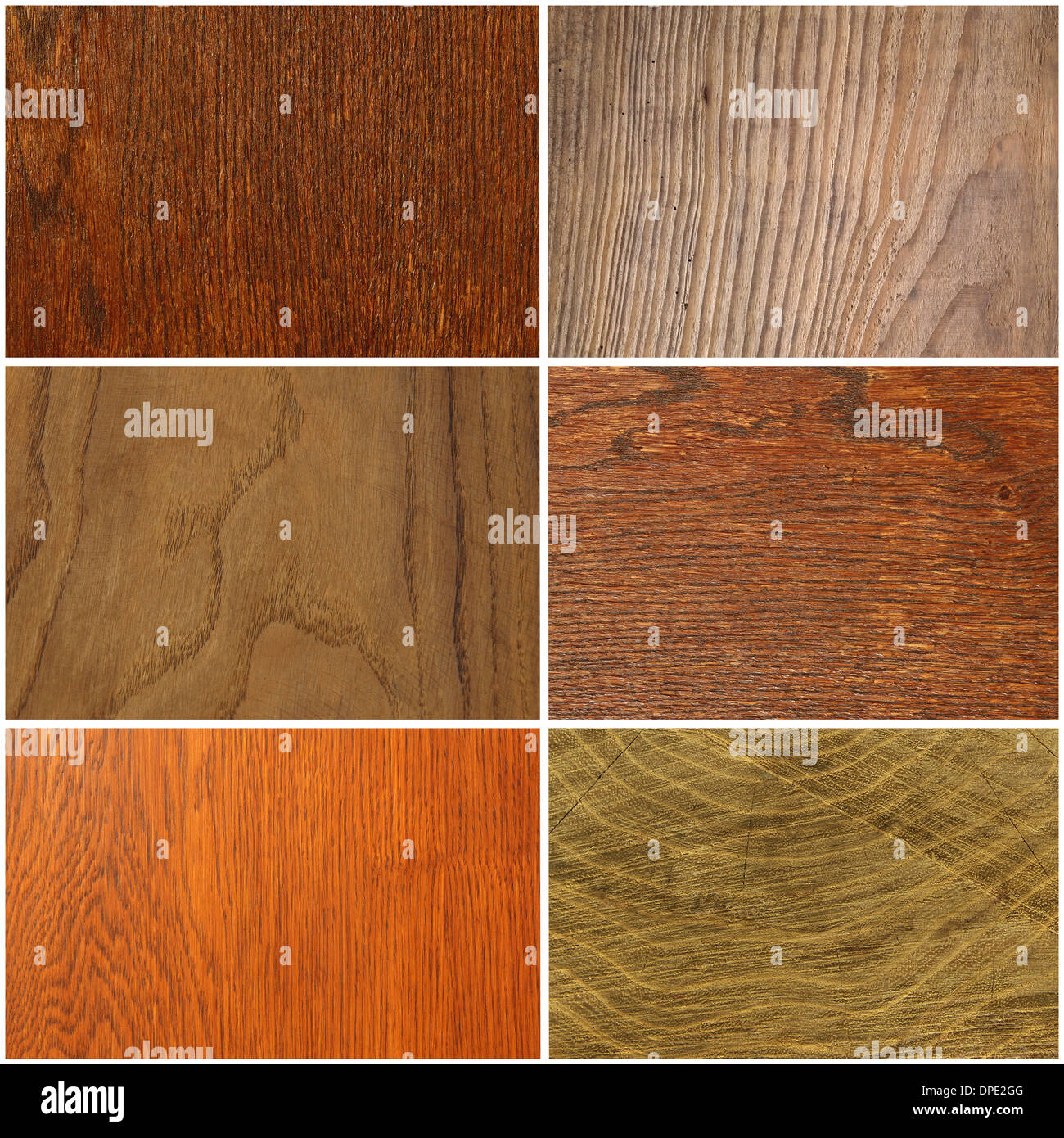 set of different wood texture or background Stock Photo - Alamy