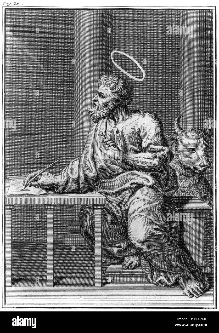 Gospel of luke Black and White Stock Photos & Images - Alamy