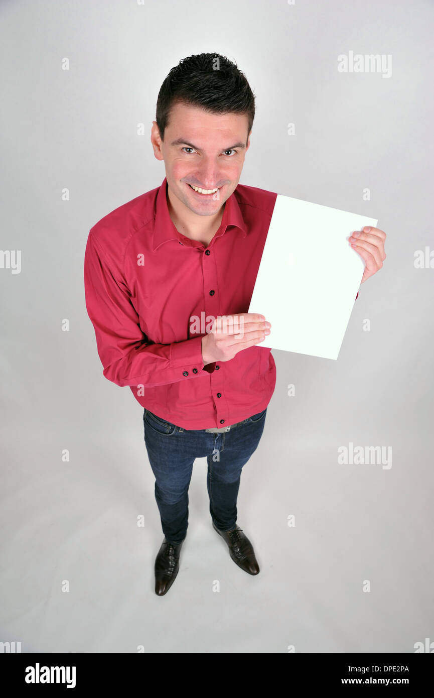 Handsome man advert billboard hi-res stock photography and images - Alamy