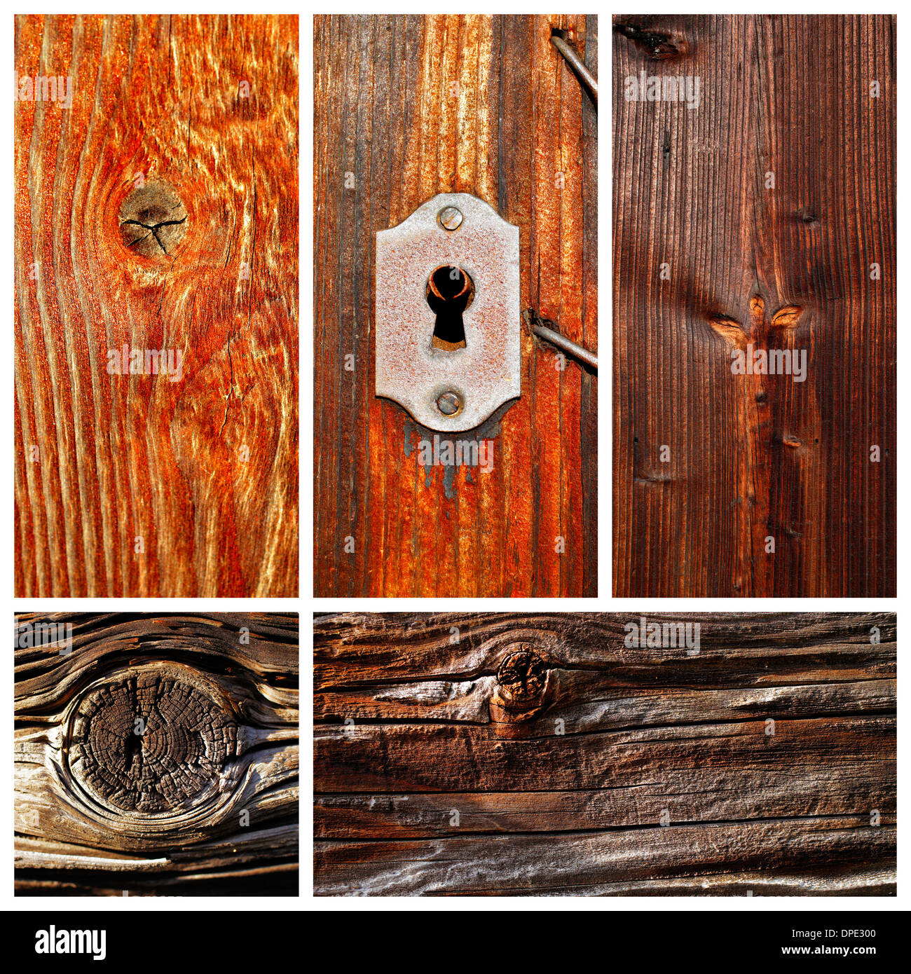 Natural details of sun dried wood of a 100 years old barn Stock Photo ...