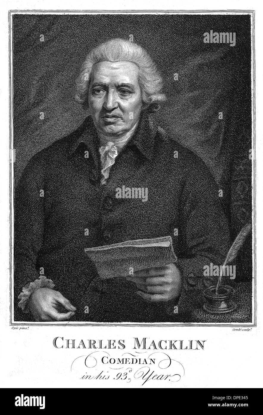 CHARLES MACKLIN, ACTOR 1 Stock Photo - Alamy