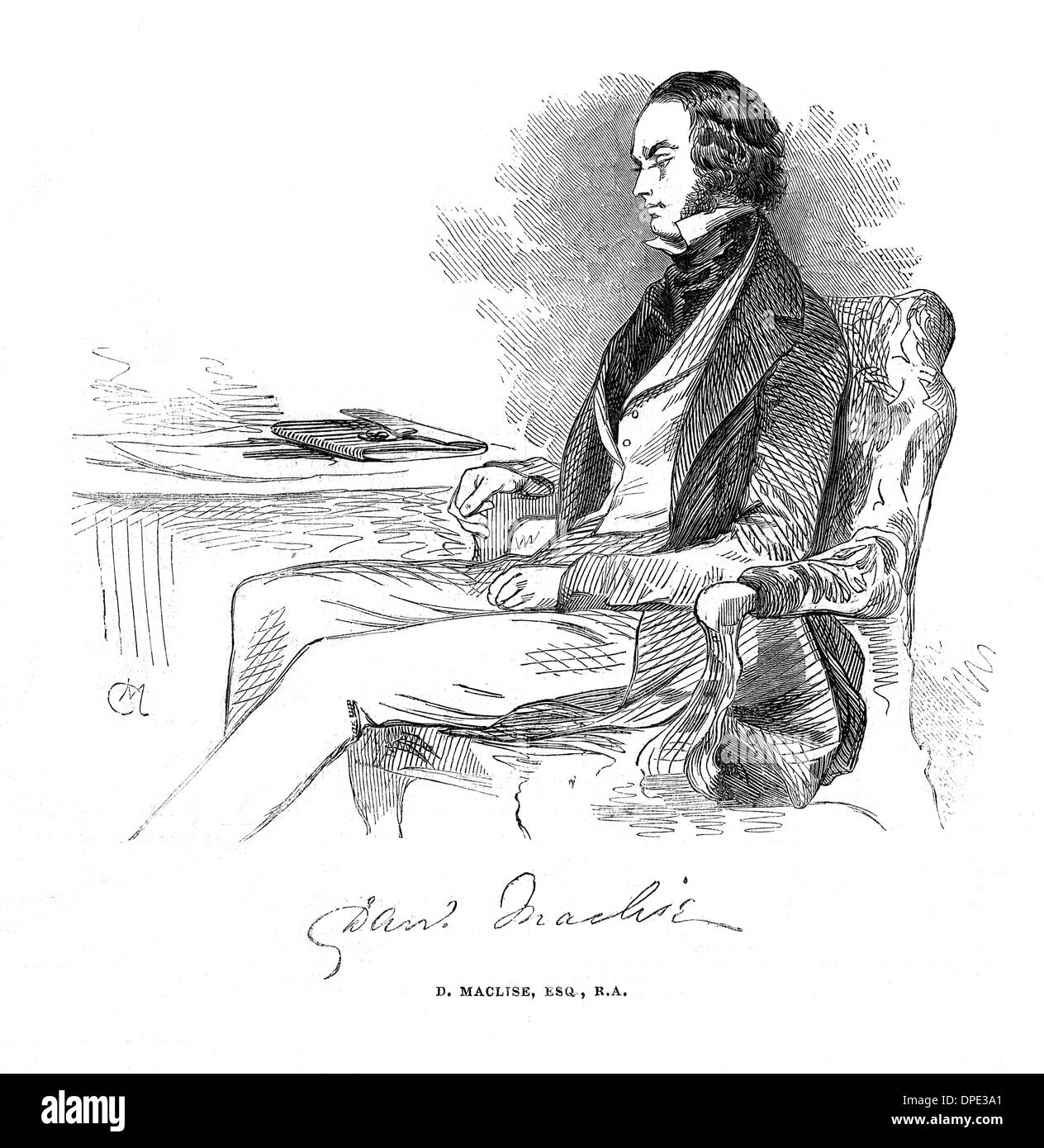 Daniel maclise artist Cut Out Stock Images & Pictures - Alamy