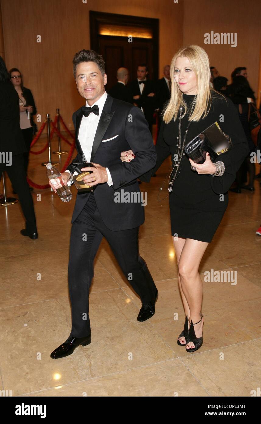Los Angeles, CA, USA. 12th Jan, 2014. Rob Lowe, Sheri Berkoff at ...