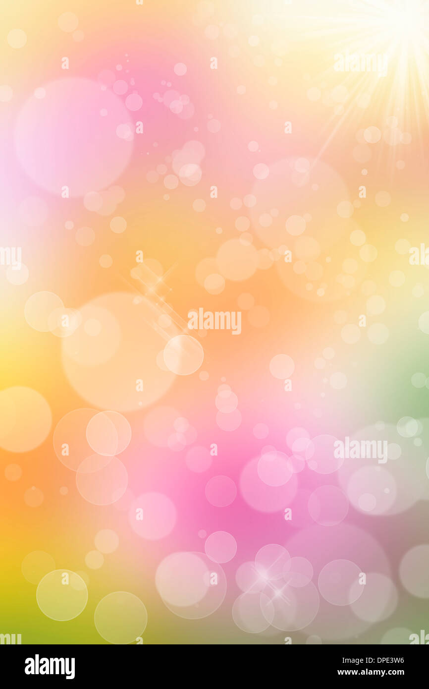 Abstract colorful blurred spring background Stock Photo - Alamy