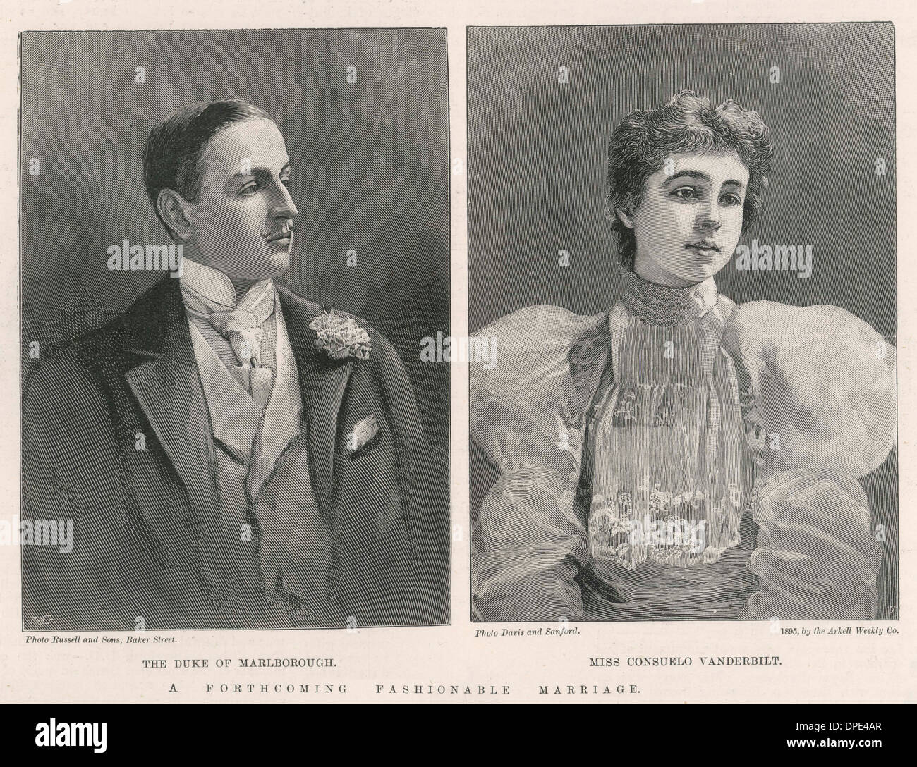 Spencer churchill charles 9th duke of marlborough hi-res stock ...