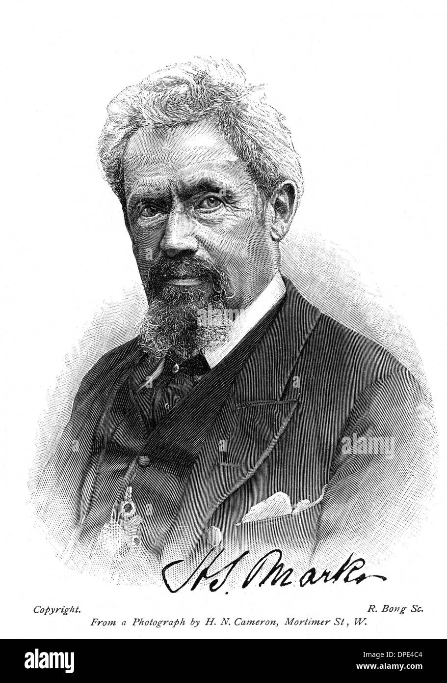 HENRY STACY MARKS, artist Stock Photo - Alamy