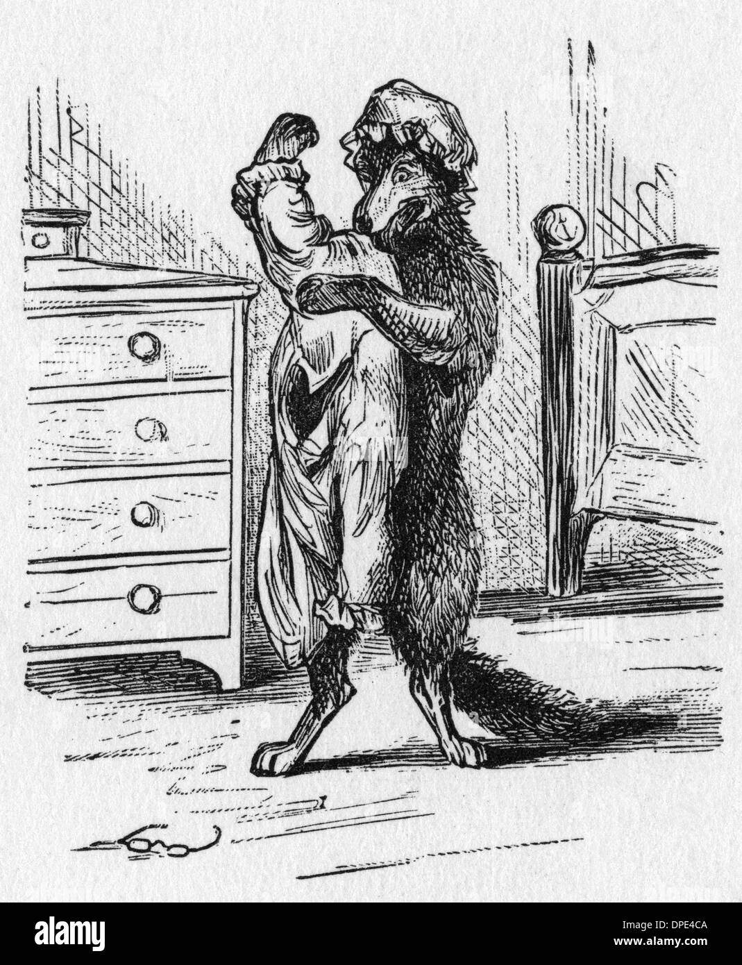 Little red riding hood wolf hi-res stock photography and images - Alamy