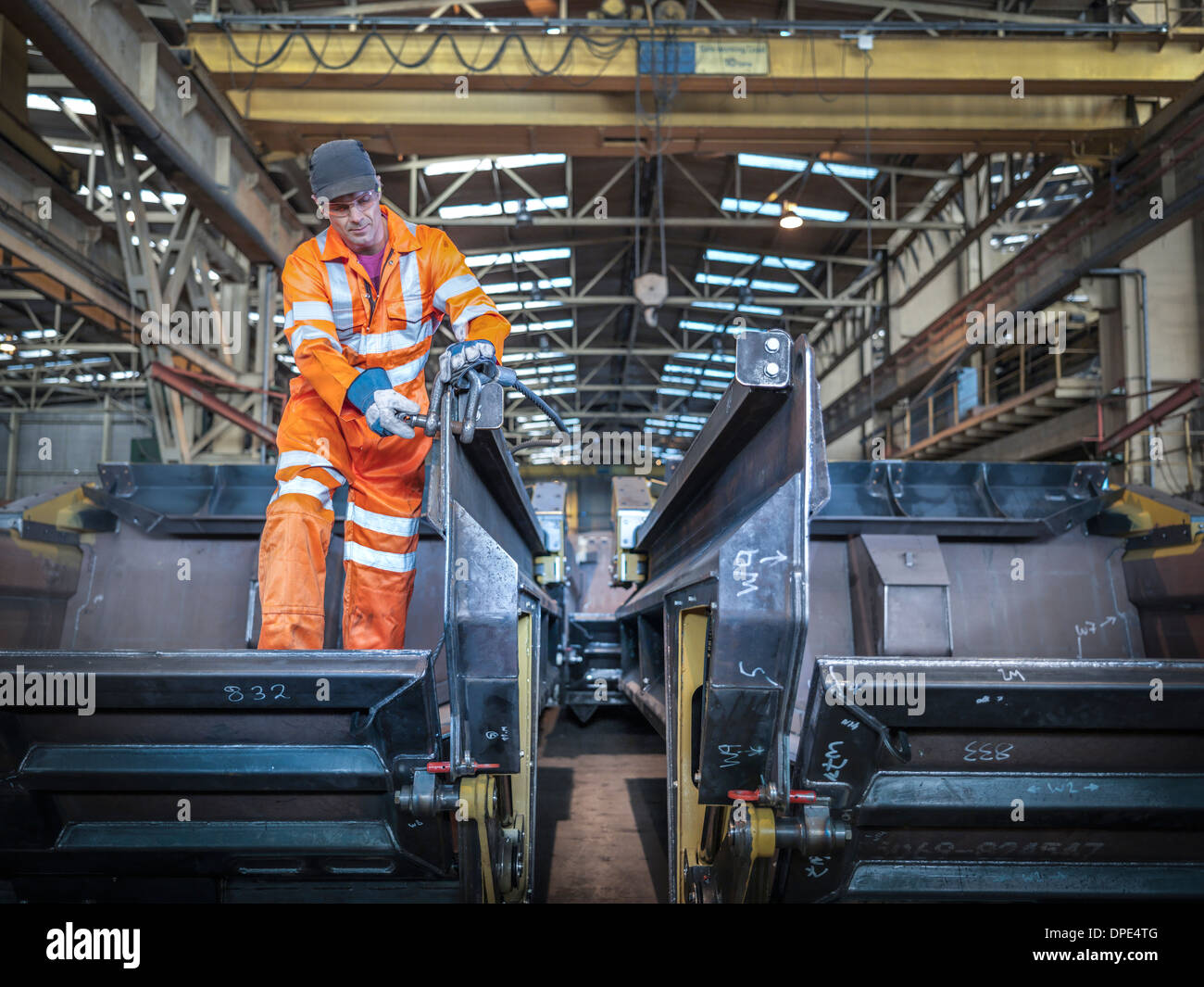 Fixing his hi-res stock photography and images - Alamy