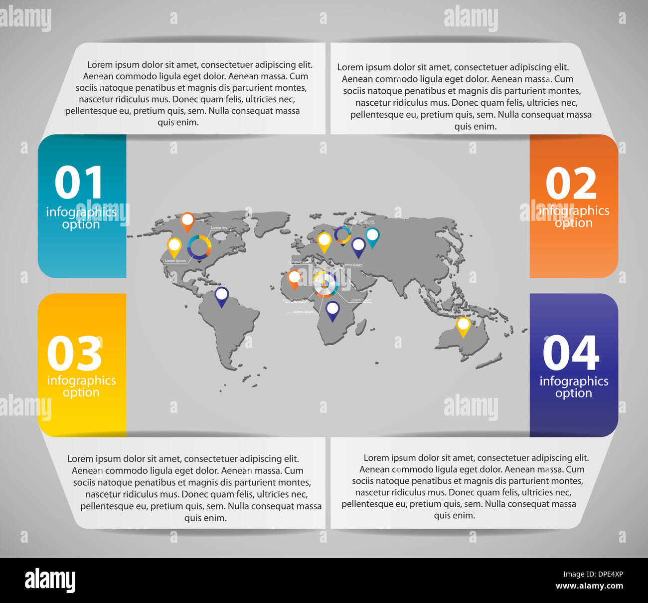 Infographic business template vector illustration Stock Photo - Alamy