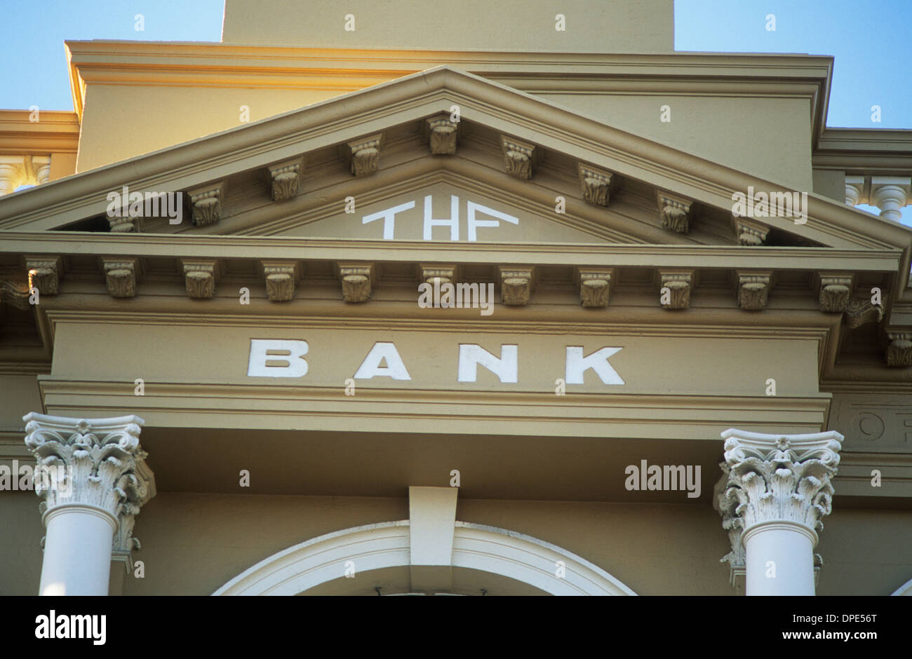 Australia, The Bank signage Stock Photo - Alamy