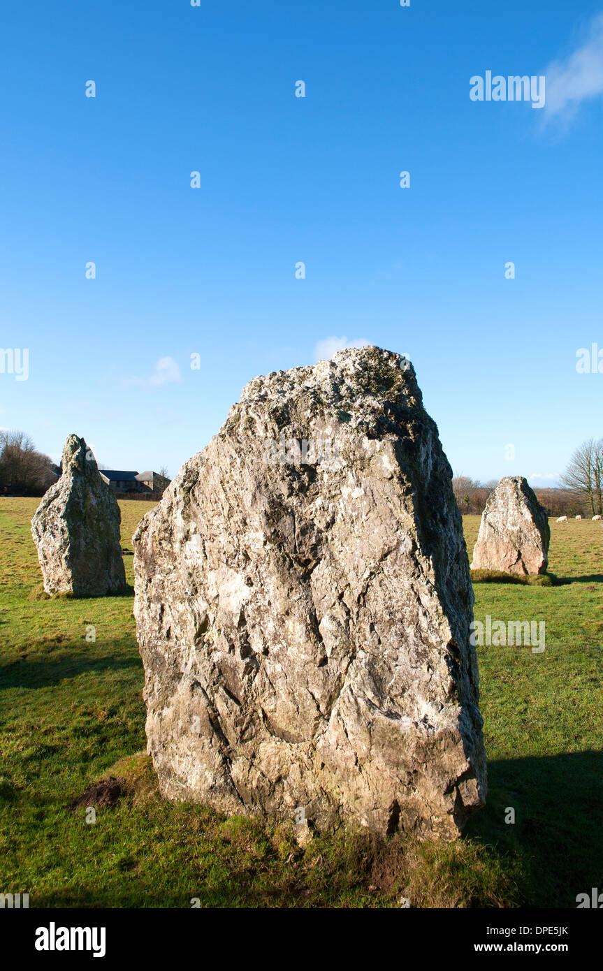Stone circle in cornwall hi-res stock photography and images - Alamy