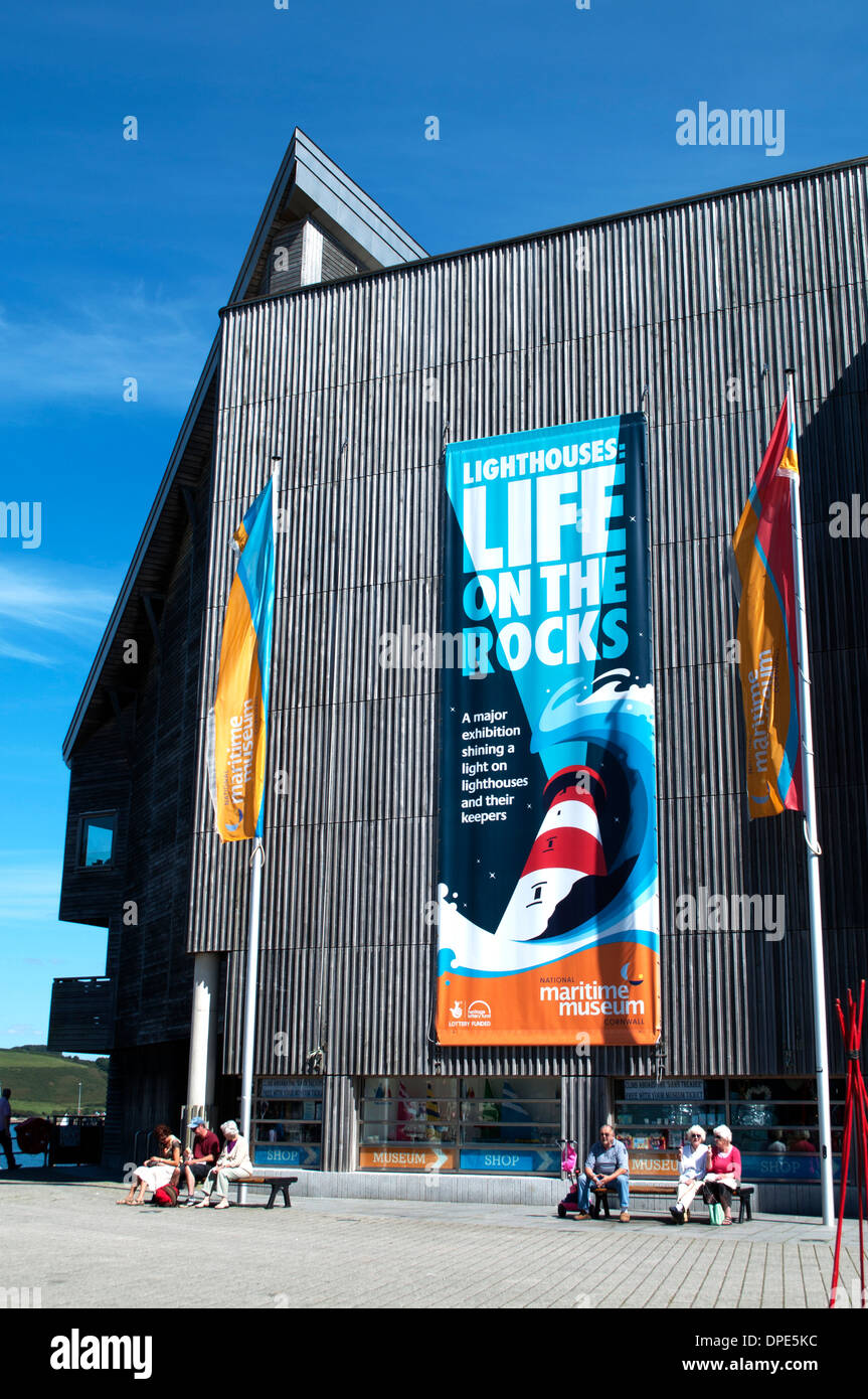 The national maritime museum in falmouth, cornwall, uk Stock Photo - Alamy